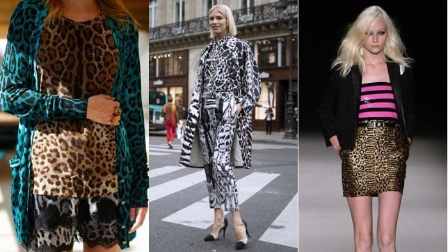 ¿Cómo se combina el estampado animal o «animal print»?