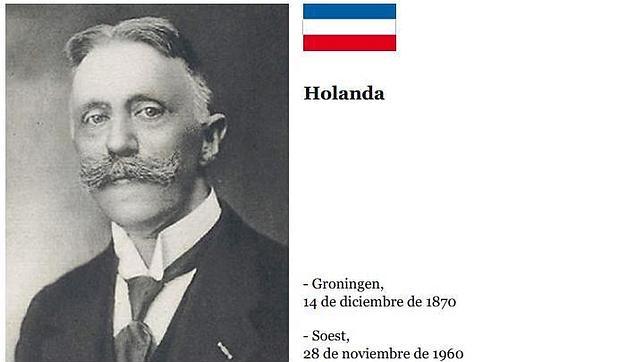 Dirk Jan de Geer, de primer ministro de Holanda a ser considerado un ...