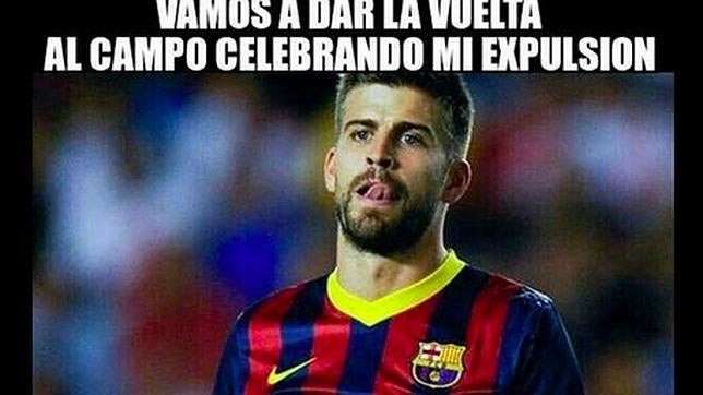 Los mejores «memes» sobre la expulsión de Piqué