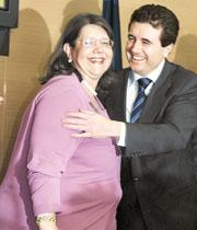 Elvira Rodríguez apunta el «Prestige» y el PHN como sus principales retos