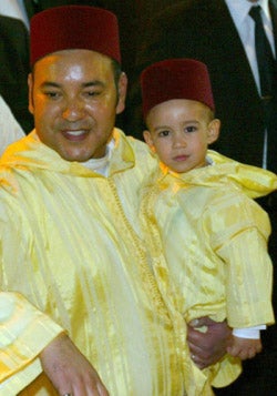 El príncipe Mulay Hassan cumple cinco años