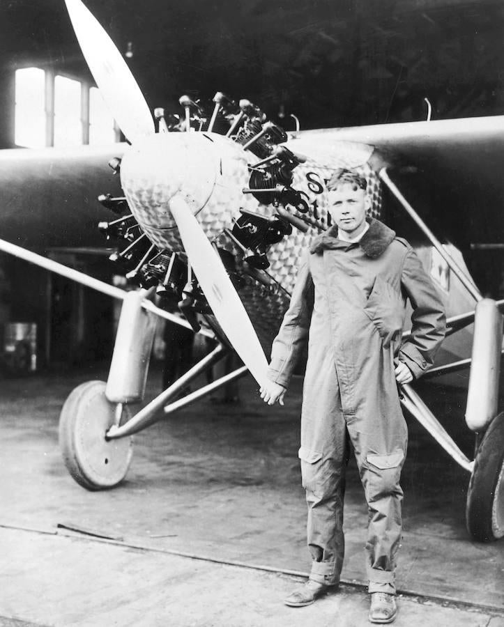 Charles Lindbergh, un pionero en los albores de la aviación