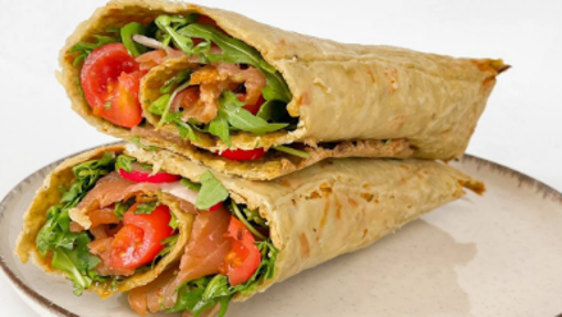 Siete recetas de wraps o burritos fáciles, rápidas y deliciosas