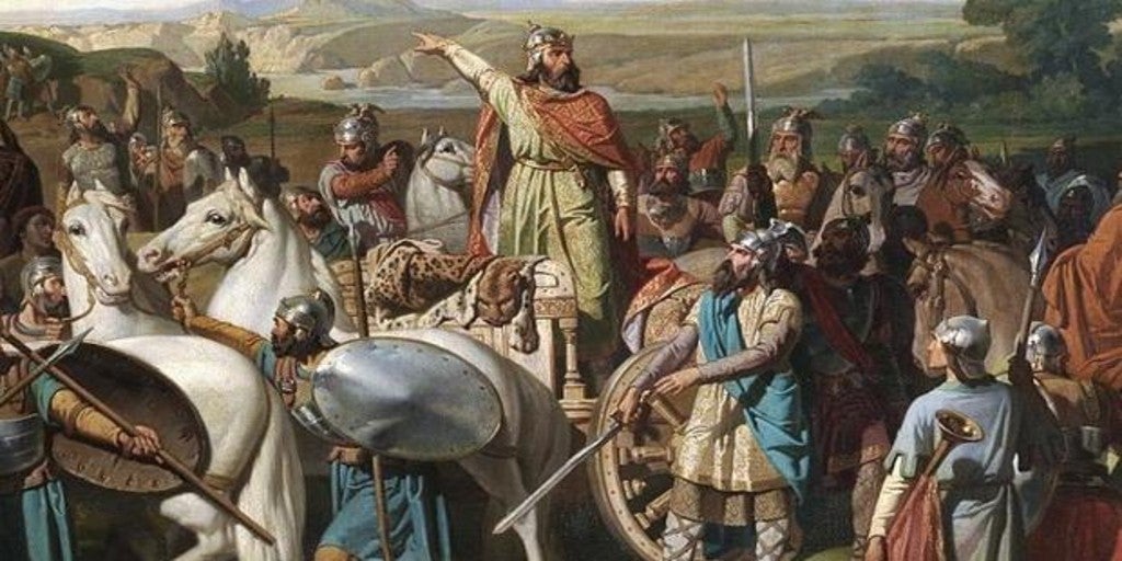 El misterio de la muerte de Don Rodrigo, el rey cuya triste derrota ...