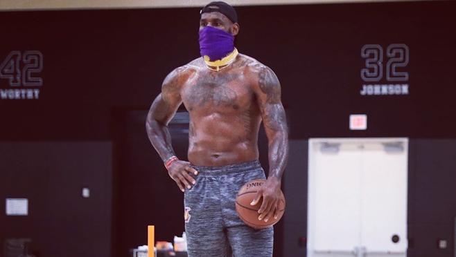 La potente rutina de Lebron James para un cuerpo escultural días antes ...