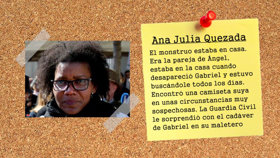 Estos son los rostros del caso Gabriel Cruz